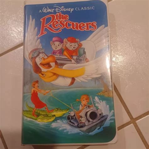 Disney The Rescuers Vhs 1399 Black Diamond Edition Vhs 1992 £1889