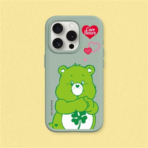 Rhinoshield 犀牛盾 Iphone 14系列solidsuit防摔背蓋手機殼care Bears系列 Good Luck Bear