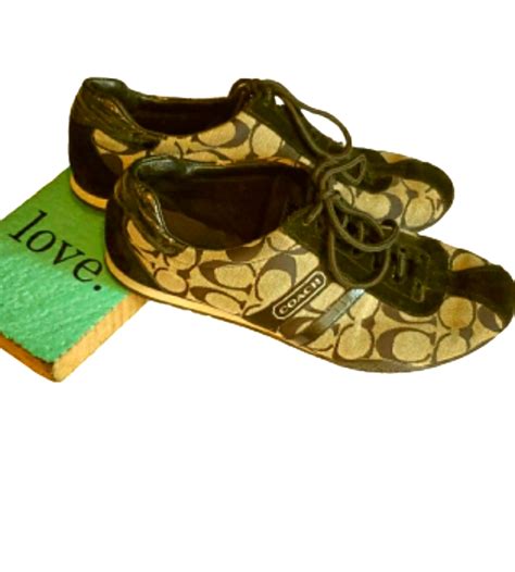 Coach Signature Katelyn Sneakers Tennis Shoes 8 Gem