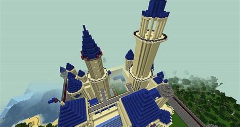 Disney Castle Recreation Minecraft Map