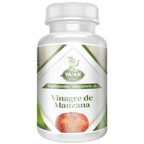 Vinagre De Manzana Yaax Vida Capsulas De Vinagre De Manzana Walmart