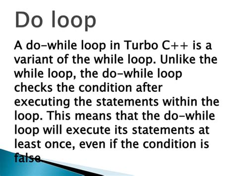 Introduction To Programming In C Loop Structure Pptx