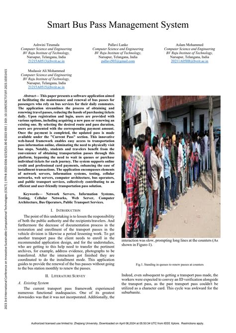 Solution Smart Bus Pass Management System Studypool