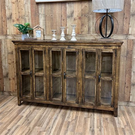 Modern Rustic Console Rustic Furniture Depot