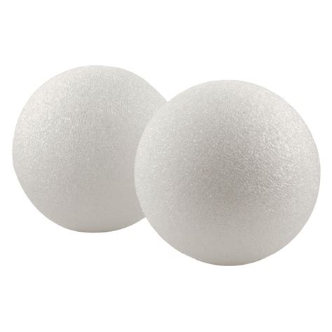 Styrofoam Balls 6 Inch 6 Per Pack Hyg51106 Hygloss Products Inc