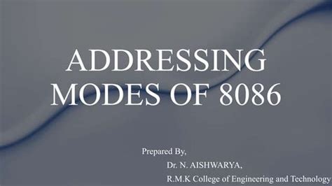 Assembler Directives And Basic Steps Alp Of 8086 Ppt
