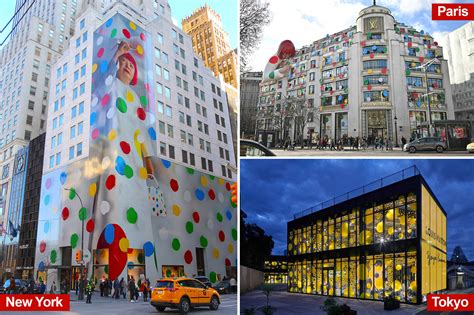 Louis Vuitton Installs Yayoi Kusama Lookalikes At Stores