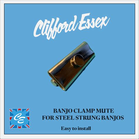 Clifford Essex Banjo Tone Enhancer Clamp Mute Clifford Essex Music Co Ltd