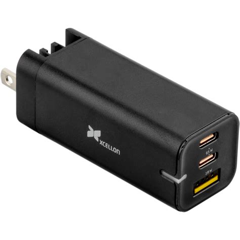 Xcellon Mighty Mini 365 3 Port 65w Gan Usb Charger Pdg 365b Bandh