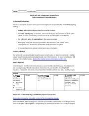 Unit 4 Individual Project Math Docx NAME Tressa Shanley MATH125