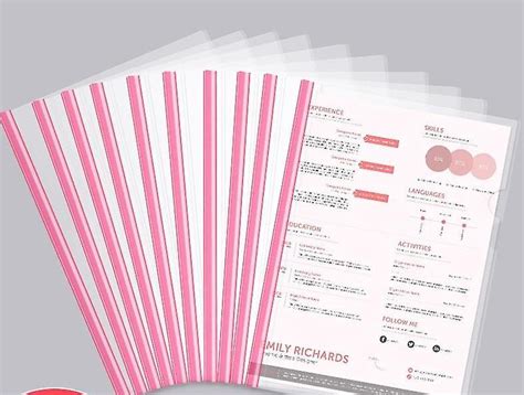 A Project Folder Pp Gloss Clear Cover For Reports Document Files Fruugo UK