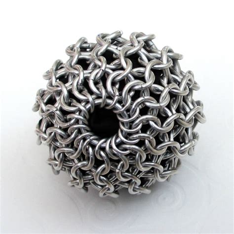 Chainmail Ball Hacky Sack Foot Bag Juggling Ball Etsy