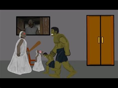 Granny Vs Hulk Animation Parody Drawing Cartoons 2 YouTube