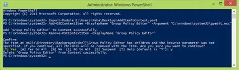 Add Item To Desktop Context Menu Using PowerShell In Windows