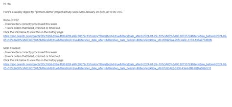 Failure Notifications And Digests Openfn Docs