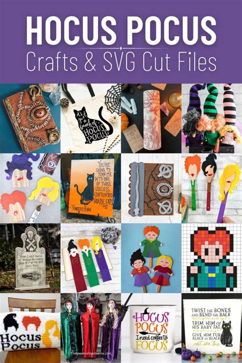 Hocus Pocus Crafts Spellbinding Ideas For Halloween Fun Diy Candy