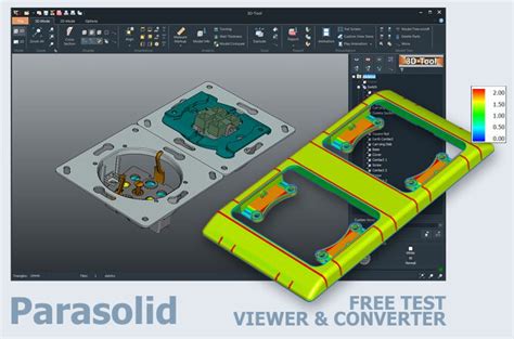 Parasolid Viewer And Converter 3d Tool