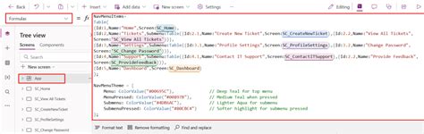 Power Apps Horizontal Navigation Menu Component With Submenu