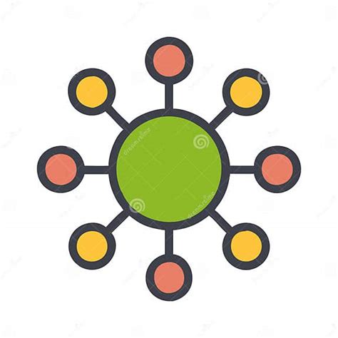 Biology Molecular Structure Icon Stock Illustration Illustration Of