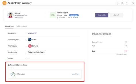 Zoho Bookings
