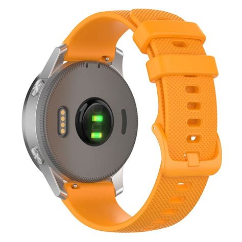 Silikonski Pas Grid Texture 18mm Orange Ovitki Top Izbira