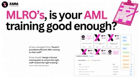 Xama Aml On Linkedin Aml Checks Can Flag Some Risks But Training
