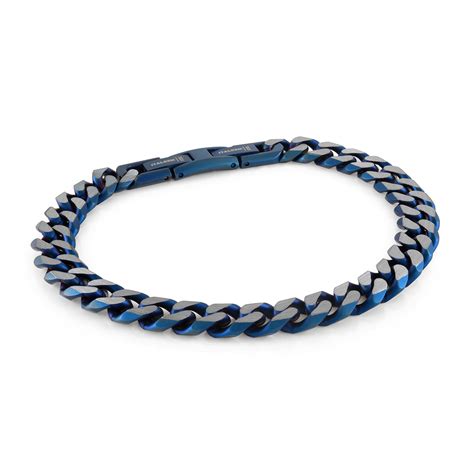Curb Link Bracelet 86mm Italgem Steel