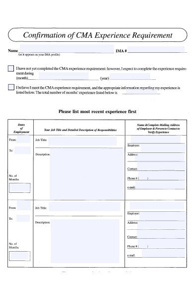 Free 31 Requirement Forms In Pdf Ms Word Excel