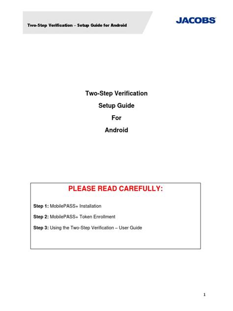 Safenet Mobilepass Setup Guide For Android Pdf Qr Code Android