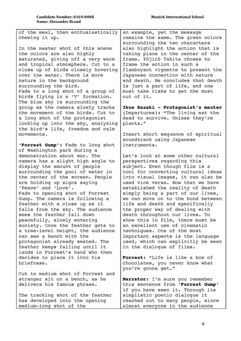 Documentary Script Juicymind