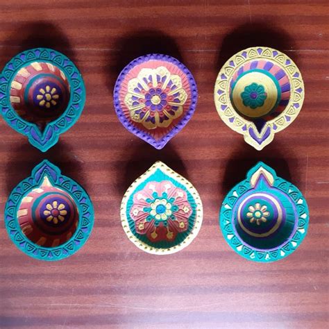 Diwali Decorations Colorful Paper Ornaments