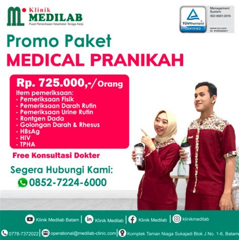 The Importance Of Pre Marriage Examination Klinik Medilab
