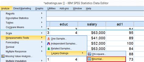 Spss Sign Test For One Median Simple Example