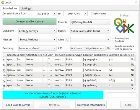 Quodk Another Connector Between Odk Central And Qgis To Get Your Data More Easily Showcase