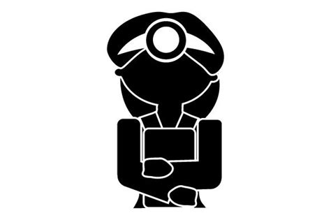 Medical Coder Silhouette Svg Cut File By Creative Fabrica Crafts