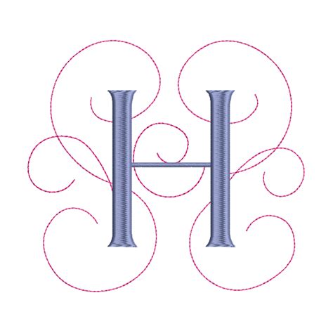 Fancy Capital H