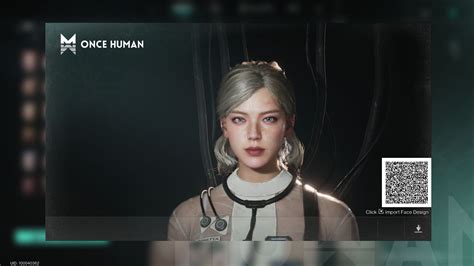 Once Human Type 2 Character Presets With Qr Codes Character Creators