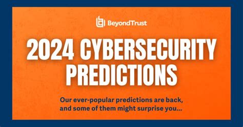 Marcio Bonifacio On Linkedin Top Cybersecurity Trend Predictions For 2024 … Beyondtrust