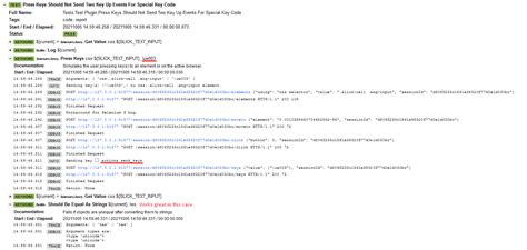 press keys causes two key ups for selenium special keys · issue 1748