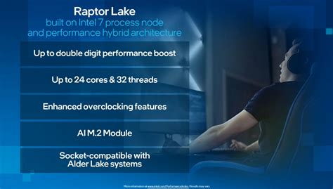Intel Shows Off Th Gen Core Raptor Lake CPU C T Of Powah