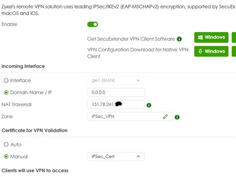 Ipsec Vpn Client To Site Ike2 50h Behind Nat — Zyxel Community