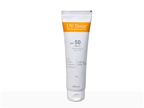 Buy Uv Doux Silicone Sunscreen Gel Spf 50 Online Clinikally
