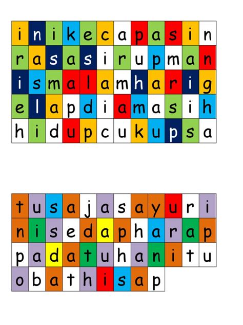 Merangkai Huruf Pdf