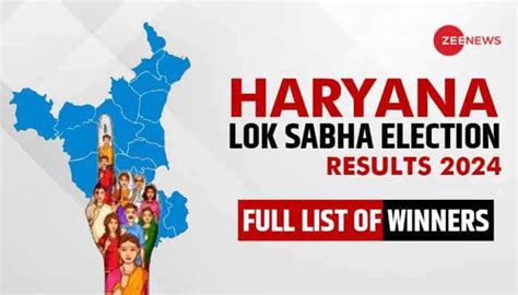 Live Haryana Election Results 2024 Check Full List Of Winners Losers