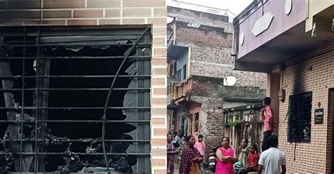 नासिक चार्जिंग पर लगे मोबाइल में हुआ जोरदार धमाका पड़ोसियों के घर की