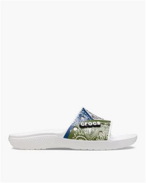 Buy Classic Crocs Bandana Slides Online At Best Prices In India Jiomart
