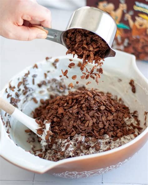 Chocolate Krispie Treats With Cocoa Pebbles Or Krispies Our Love