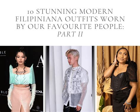 10 Stunning Modern Filipiniana Outfits Worn By Our Favourite People P