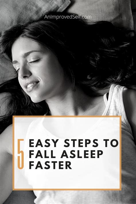 5 Easy Steps to Help You Fall Asleep Faster | How to fall asleep, Fall asleep faster, Books for ...