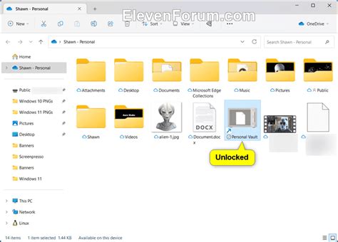 Lock And Unlock Onedrive Personal Vault In Windows 11 And Windows 10